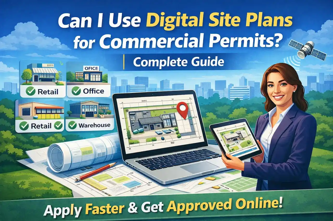 Can I Use Digital Site Plans for Commercial Permits? - Pro Site Plans